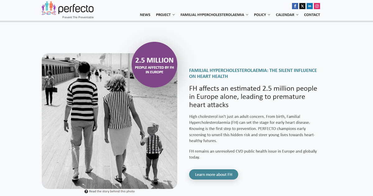 Leading FH Screening for a Heart-Healthy Europe | PERFECTO